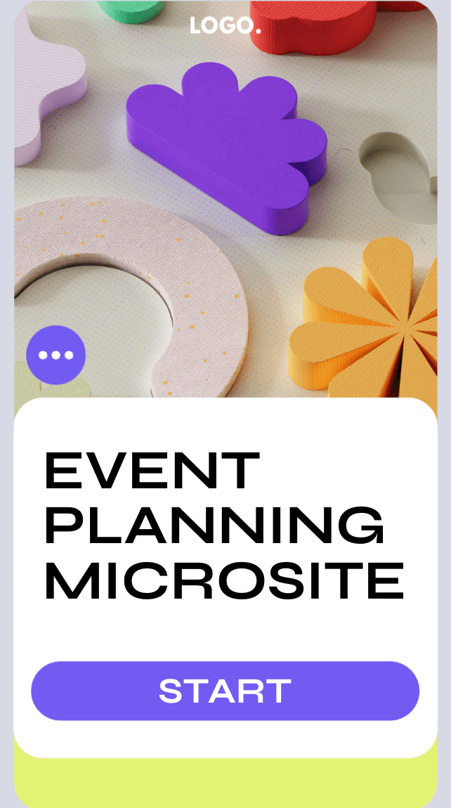 Microsite-Vorlagen | Genially